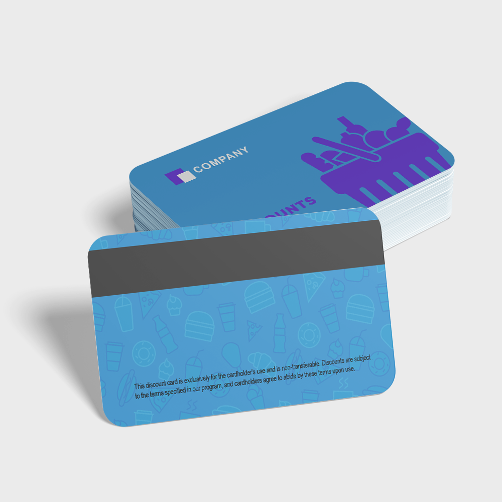 PVC Cards HiCo Magnetic Strip - Inkonomical Print and Design, Boston ...